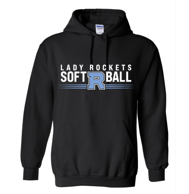 ADULT Lady Rockets Softball Hoodie (option to customize) – Mommygram by ...